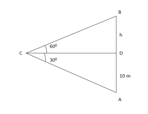 Heights and Distance Questions and Answers | PrepInsta