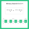 Binary search in C++ | PrepInsta